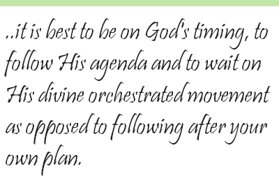 4 Reasons We Should Wait On God’s Timing – Kingdom Ambassadors ...