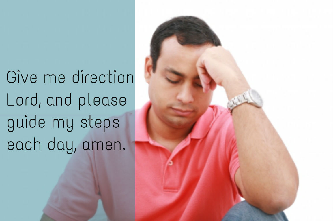 #Prayer – Give Me Direction, Please Guide My Steps – Kingdom ...