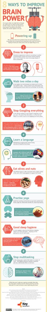 8 Ways To Improve Brain Power – Infographic – Kingdom Ambassadors ...